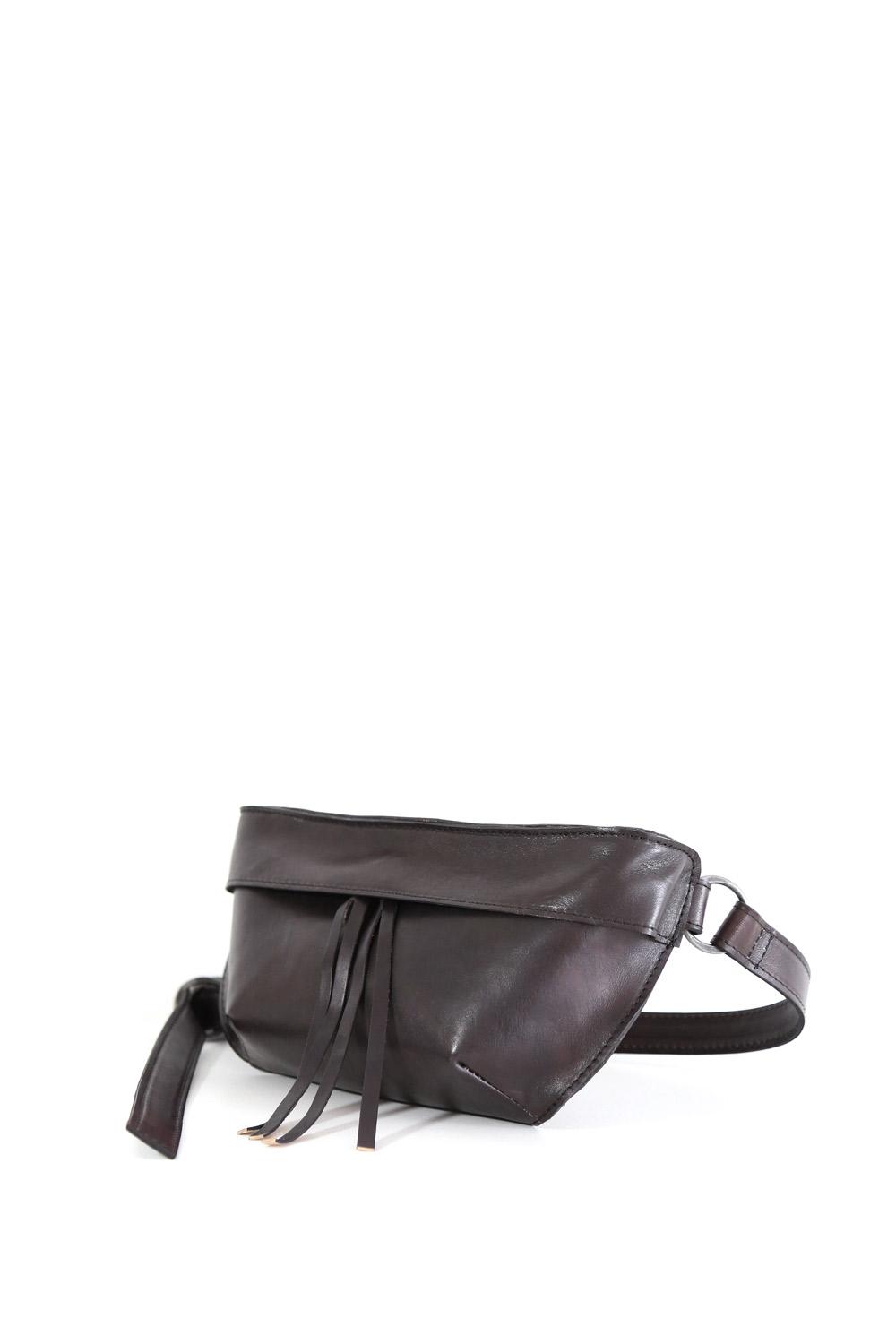 Marsupio Hand-Dyed Black - Tagliovivo | Artisanal Leather Bags