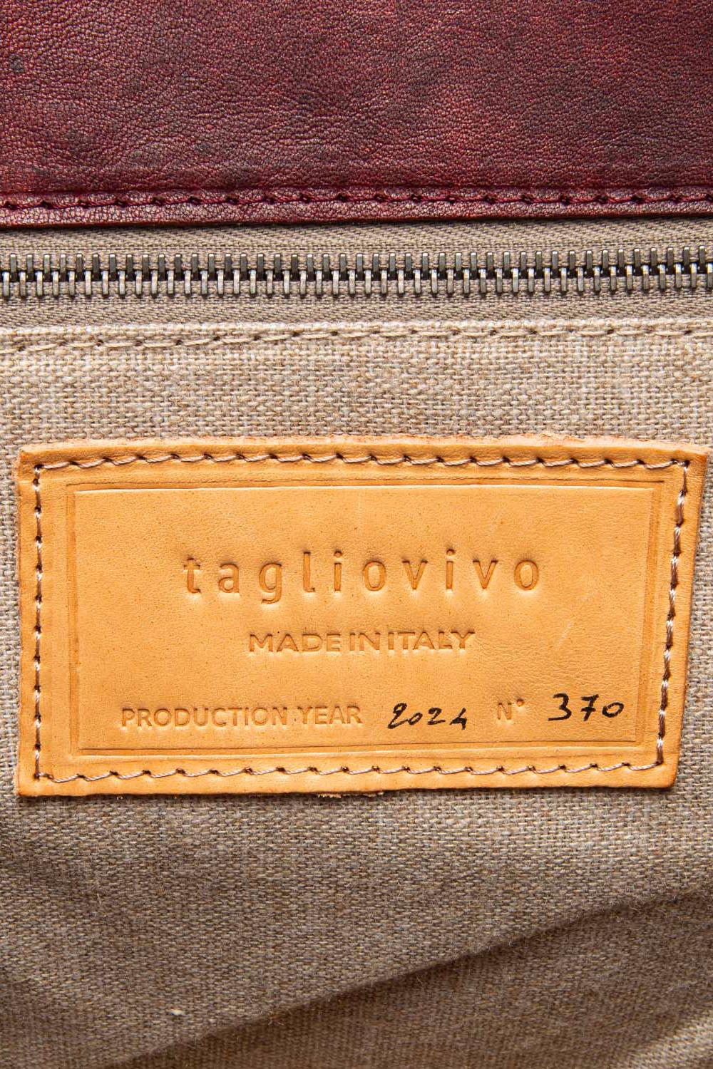 Doctor L Hand-Dyed Bonfire - Tagliovivo | Artisanal Leather Bags